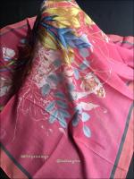 China 100% Spun polyester voile نسج البوليستر الفوال  DIGITAL printing 58