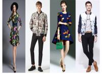 China 3D Digital Printing super finishing quality Japanese Quality finishing fabrics for fashion for sale
