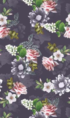 China 100% SPUN POLYESTER VOILE PRINTING FABRIC ,50,000 Designs available for printing degital printing for sale