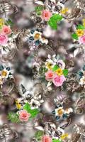 China 100% SPUN POLYESTER VOILE PRINTING FABRIC ,50,000 Designs available for printing degital printing for sale