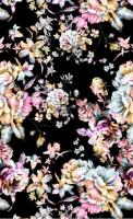 China 100% SPUN POLYESTER VOILE PRINTING FABRIC ,50,000 Designs available for printing degital printing for sale