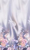 China 100% SPUN POLYESTER VOILE PRINTING FABRIC ,50,000 Designs available for printing degital printing for sale