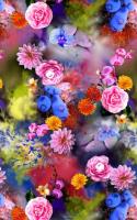 China 100% SPUN POLYESTER VOILE PRINTING FABRIC ,50,000 Designs available for printing degital printing for sale