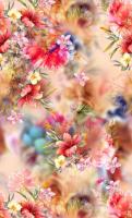 China 100% SPUN POLYESTER VOILE PRINTING FABRIC ,50,000 Designs available for printing degital printing for sale