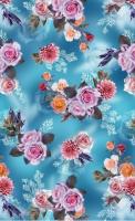 China 100% SPUN POLYESTER VOILE PRINTING FABRIC ,50,000 Designs available for printing degital printing for sale