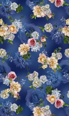 China 100% SPUN POLYESTER VOILE PRINTING FABRIC ,50,000 Designs available for printing degital printing for sale