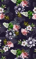 China 100% SPUN POLYESTER VOILE PRINTING FABRIC ,50,000 Designs available for printing degital printing for sale