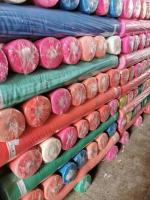 China KOREA High TWISTED quality Grade AAA+ micro crepe plain dyed fabric various colors available yearly supplying for sale