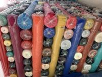 China KOREA High TWISTED quality Grade AAA+ micro crepe plain dyed fabric various colors available yearly supplying for sale