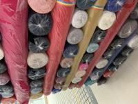 China KOREA High TWISTED quality CHEAP FABR Grade AAA+ micro crepe plain dyed fabric various colors available yearly supplying for sale