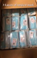 China Resist to the virus --- Ordinary surgical mask with spray - melt filter layer , three layers of surgical mask for sale