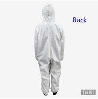 China Spot wholesale isolation clothing Siamese hooded isolation clothing Non-medical epidemic isolation clothing Dust-free wo for sale