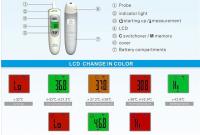 China Infrared thermometer non-contact measurement temperature gun one second temperature measurement for foreign wholesale for sale