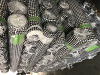 China Stock fabric knitting 3d design cation material high quality fashion knitting spandex quality soft finishing for sale