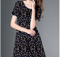 China 100% Spun Viscose screen pringting fabric fashion design for sale