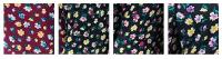 China 100% Spun Viscose screen pringting fabric fashion design for sale