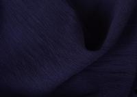 China 100% cotton crepe wrinkle fabric plain dyed high quality for sale