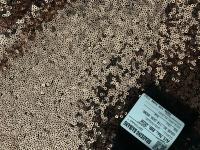China Seqiun embroidery full width 3mm bright sequin dress fashion fabric for sale