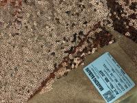 China Seqiun embroidery full width 3mm bright sequin dress fashion fabric for sale