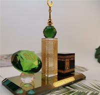 China Eid Mubarak Islamic Muslim Ramadan Festival Crystal Decoration Keel Kaaba Architectural Model for sale