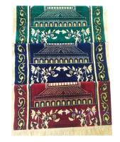 China Muslim worship blanket gold and silver line new worship blanket Hui thickened mosque Haji Hajj for sale