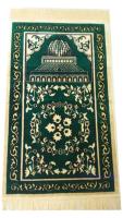 China Muslim worship blanket gold and silver line new worship blanket Hui thickened mosque Haji Hajj for sale