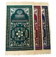 China Muslim worship blanket gold and silver line new worship blanket Hui thickened mosque Haji Hajj for sale