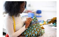 China Spring New African Ethnic Clothing Cotton Printed Cloth Amazon Cross-Border Batik Fabric Wholesale for sale