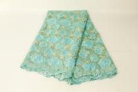 China Factory direct sales new mesh lace embroidery lace fabric for sale
