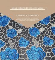 China Factory direct sales new mesh lace embroidery lace fabric for sale