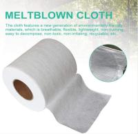 China Civil grade 25 grams BFE95 meltblown cloth disposable mask filter material meltblown nonwoven wholesale wholesale a smal for sale