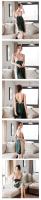 China Factory direct cross-border creative long pajamas comfortable sexy noble stitching strap chiffon nightdress female summe for sale