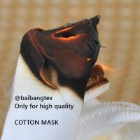 China Three-layer cotton masks white black cotton masks Three-layer protective dust-proof and smog-proof men and women cotton for sale