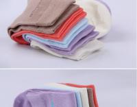 China Spring export foreign trade ladies in the tube bamboo fiber socks deodorant sweat absorption breathable socks Japan and for sale