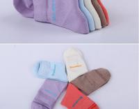 China Spring export foreign trade ladies in the tube bamboo fiber socks deodorant sweat absorption breathable socks Japan and for sale