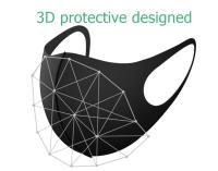 China Star masks, space cotton sponge ice silk masks, anti-fog, dust, three-dimensional, breathable, anti-sip mask manufacture for sale