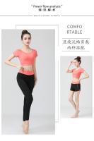 China Summer short-sleeved yoga clothes suit female 2020 new modal fitness clothes ladies shorts yoga clothes two-piece suit for sale