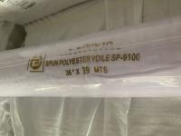 China BBTSfinish® Brand 100% Super High twisted full spun polyester voile plain dyed printing digital printing fabric for sale