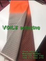 China 100% SPUN  VOILE SUPER HIGH TWISTED PRINTING 58