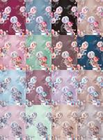 China 00144 Spun Polyester Super Twisted Full Voile NON-HAIR Finish digital printing for sale