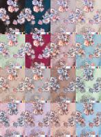 China 00144 Spun Polyester Super Twisted Full Voile NON-HAIR Finish digital printing for sale