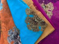 China 00144 Spun Polyester Super Twisted Full Voile NON-HAIR Finish digital printing for sale