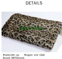 China 100% polyester and velboa fabricWidth: 60 inchesUsed for toy, shoes and bagsWeight: 200 to 300gsm for sale