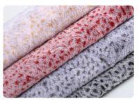 China 100% polyester and velboa fabricWidth: 60 inchesUsed for toy, shoes and bagsWeight: 200 to 300gsm for sale