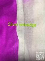 China Metallic spun polyster voile super twisted full voile BBTSfinish® for sale