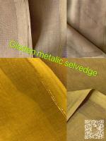 China Metallic spun polyster voile super twisted full voile BBTSfinish® for sale