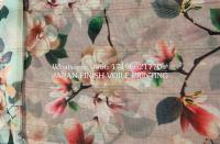 China Highest Level Japan Voile pinting Metellic ground quality صنع في اليابان for sale