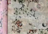 China Highest Level Japan Voile pinting Metellic ground quality صنع في اليابان for sale