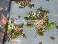 China High density super twisted spun polyester voile printing fabric fashion design digital printing screen  صنع في اليابان for sale