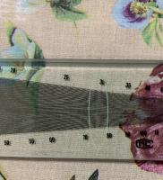 China High density super twisted spun polyester voile printing fabric fashion design digital printing screen  صنع في اليابان for sale